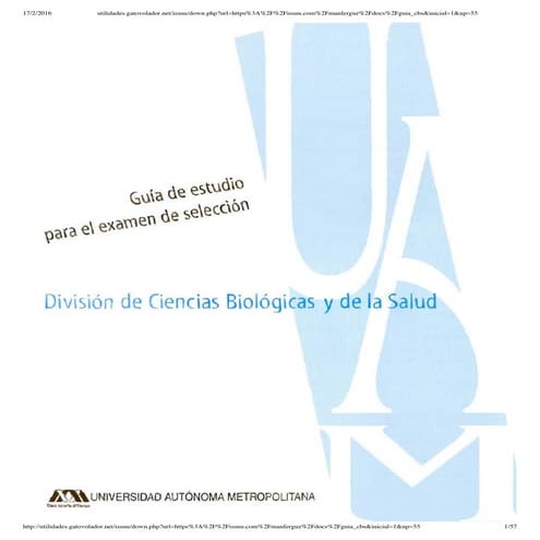 300588828 guia-uam-cbs | PDF