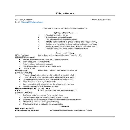 TERESA HUGHES RESUME | DOCX