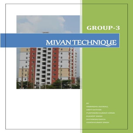 Mivan Construction Techinique | DOCX