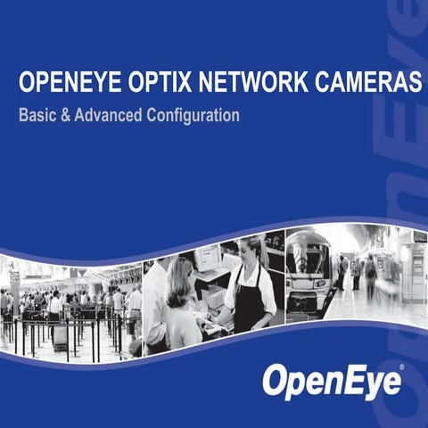 OpenEye Optix Network Cameras | PPTX