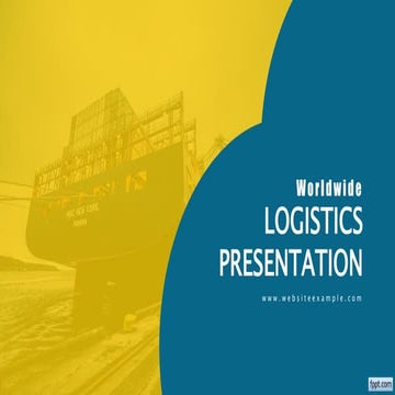 Logistics Presentation | PPT