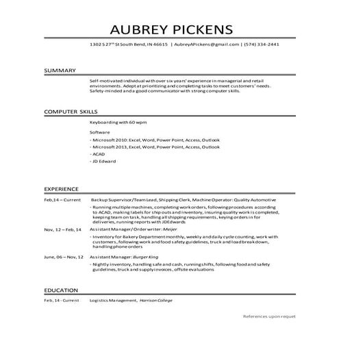 James johnson resume | DOCX