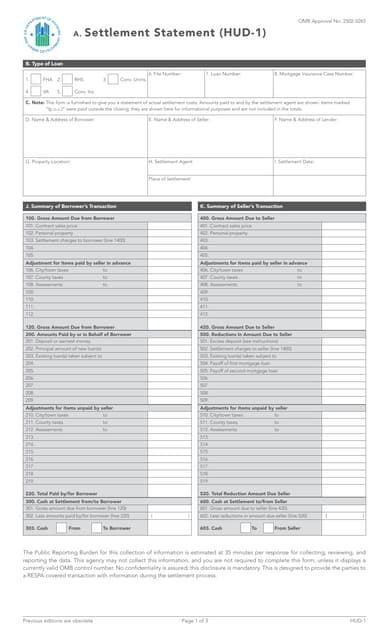 The Closing Disclosure - Example 2015 | PDF
