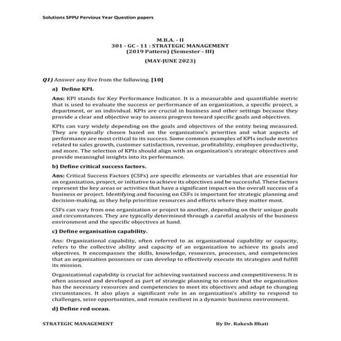 Strategic Management Previous Year Question Paper.pdf