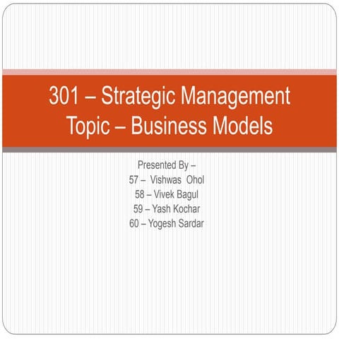 301 – Strategic Management presentation.pptx | Green Solutions | Business