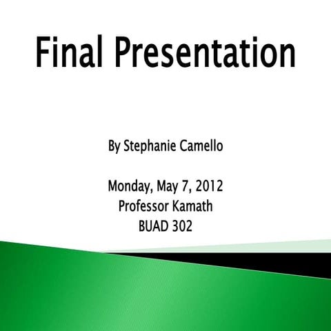 302 Final Pres! | PPTX