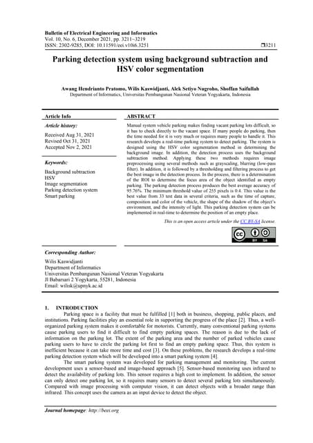Detecting And Shadows In The Hsv Color Space Using Dynamic Thresholds Pdf 9763