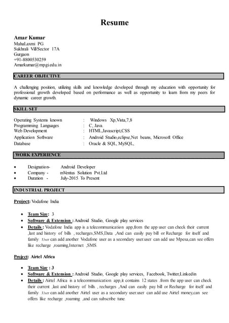 Thotakuri Ashok_RESUME update1 | PDF