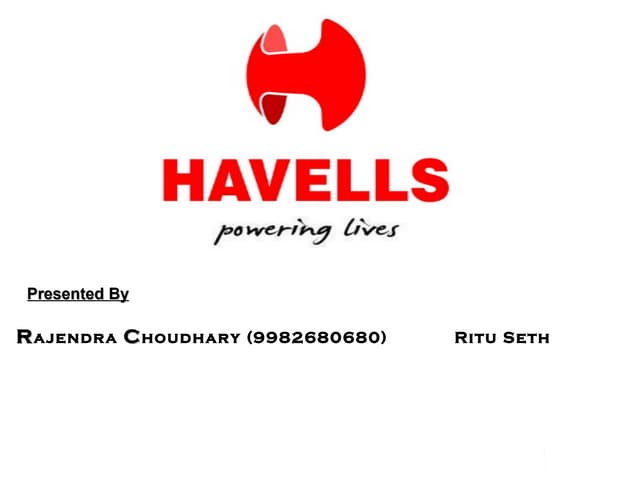 Presentation on V-guard Industries Ltd. | PPTX