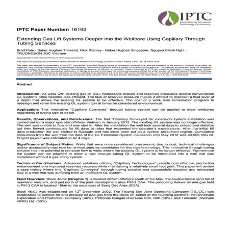 IPTC 16192 Manuscript | PDF