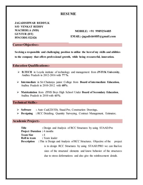 Giridhar resume | DOCX | Programming Languages | Computing