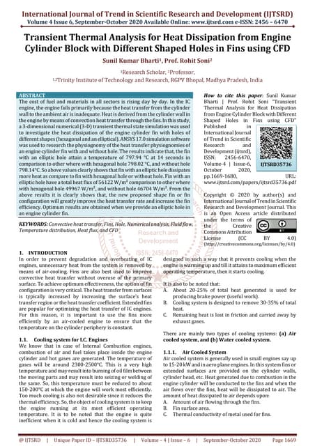 Computational Analysis of Thermal Behavior within a Scraped Surface ...