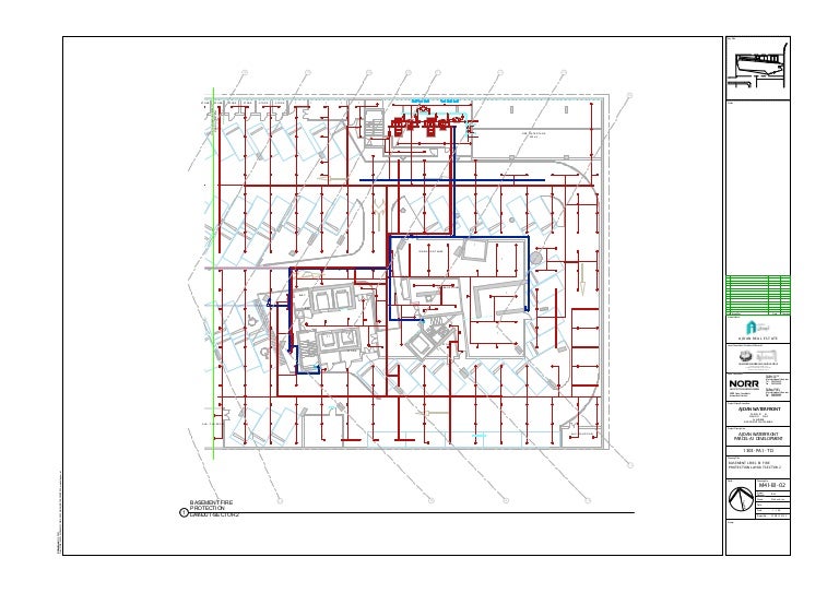 BASEMENT FIRE PROTECTION LAYOUT-SECTOR-2