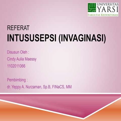 304906675 referat-intususepsi | PPTX