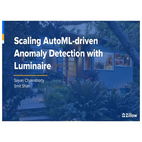 Scaling Automl Driven Anomaly Detection With Luminaire Ppt 6785