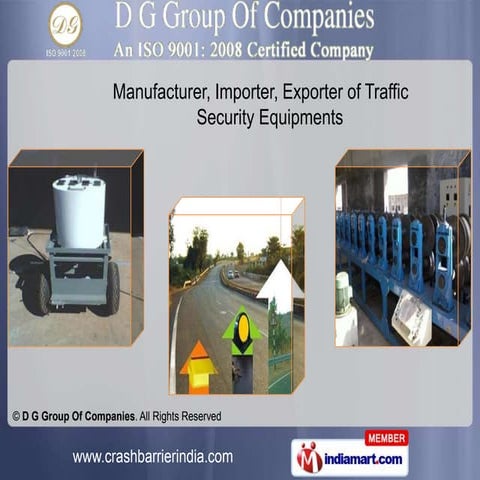 Road Safety Productst by D G Group Of Companies, Pune | PPSX