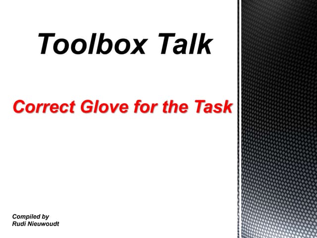 Working at Height - Falling Objects | PPSX