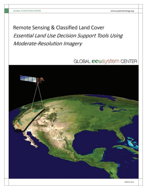 Land use and land cover classification | PDF
