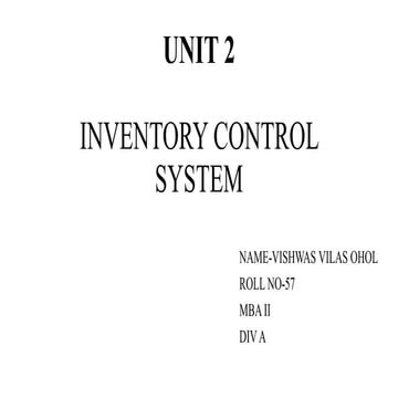 305 PPT on inventory control.pptx