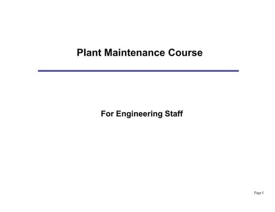 SAP PM Plant Maintenance Overview | PDF