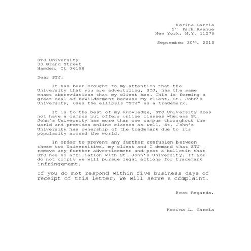 Persuasive Letter | DOC