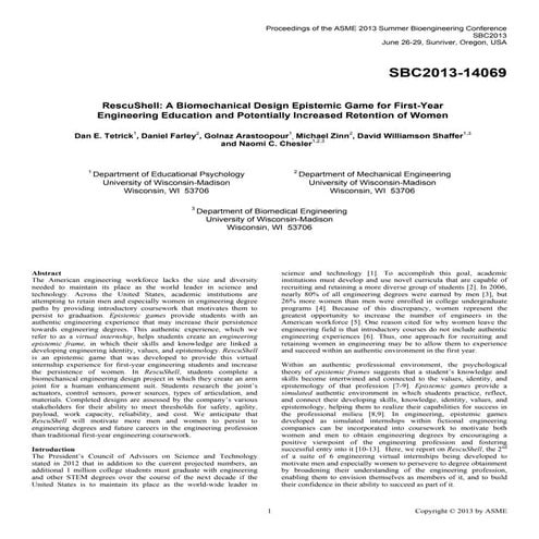 Tetrick SBC 2013 | PDF