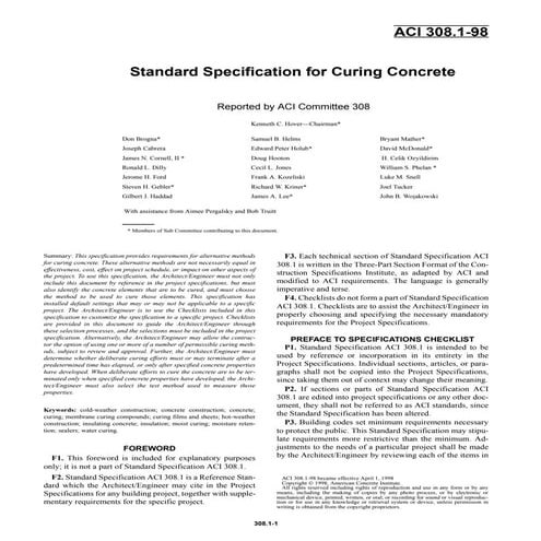 Class of concrete | PDF