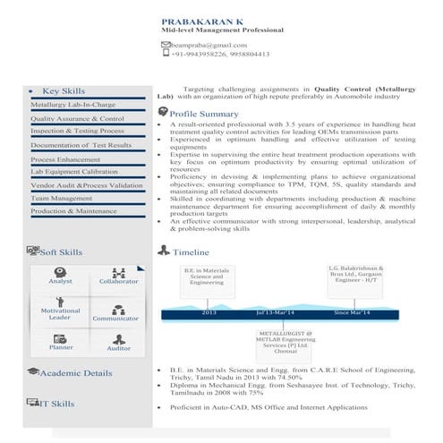 THIRU resume | DOC