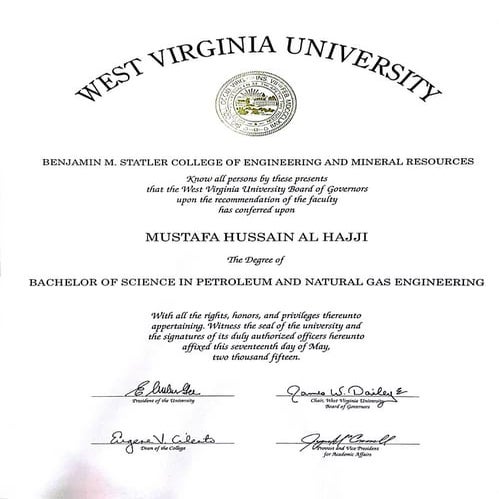 WVU diploma | PDF