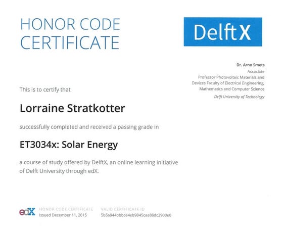 Certificate - Part 1 | PDF