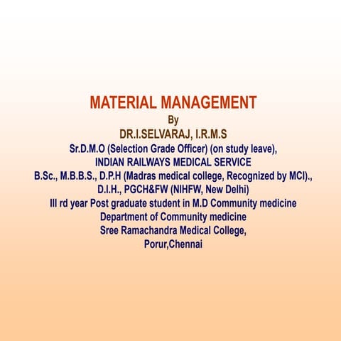 material management.ppt