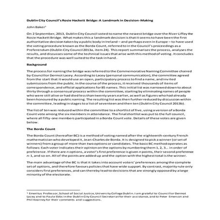 Report on Rosie Hackett decision-final draft | PDF