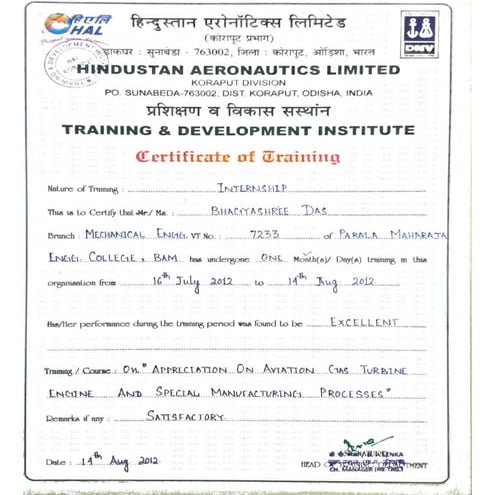 hal internship | PDF