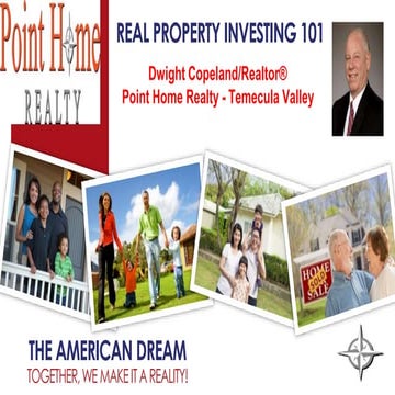 Real Estate Property Investment 101 | PPTX