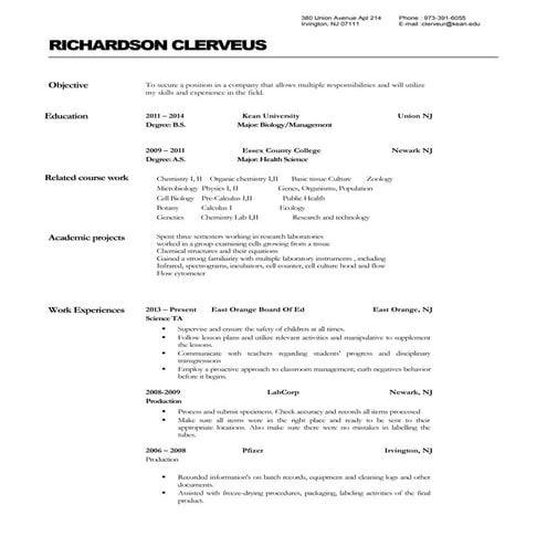Richardson Resume1 (1) | DOC