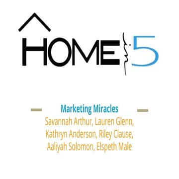 Home in 5 Digital Marketing Analysis | PDF | Adoption and Fostering ...