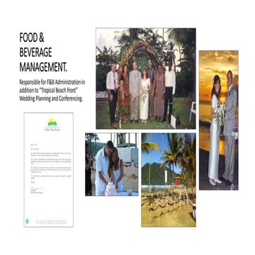 F&B Event Planning PP | PPTX