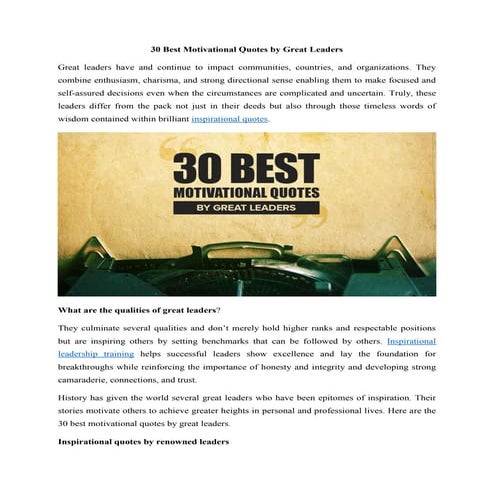 30 Best Motivational Quotes by Great Leaders.pdf