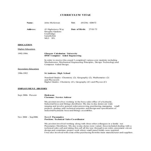 RESUME OF ALAN JAMES SEAMAN | DOCX