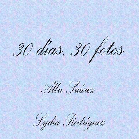 30 dias 30 fotos | PDF