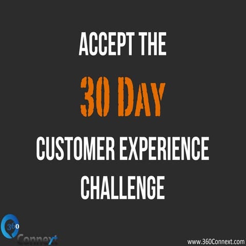 30 Day Customer Experience Challenge | PDF
