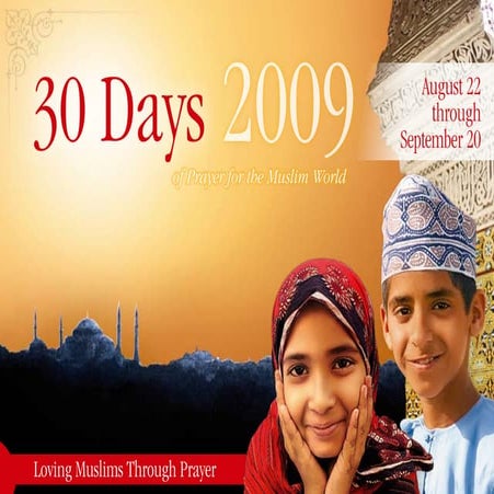 30-Days of Prayer for the Muslim World | PDF