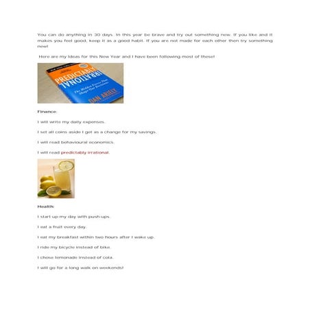 30 days challenge | PDF