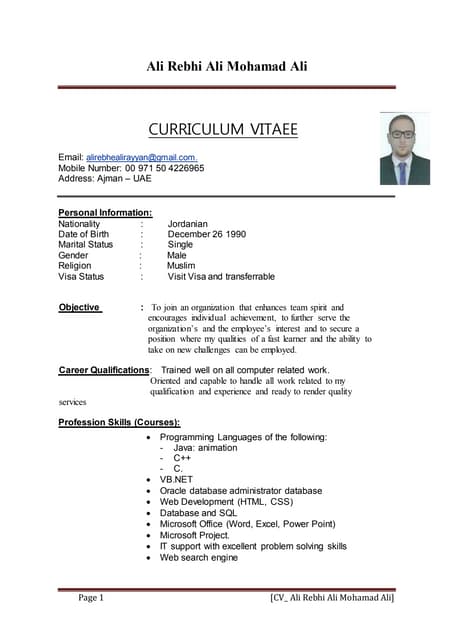Jafar Alkhalifa CV | DOCX