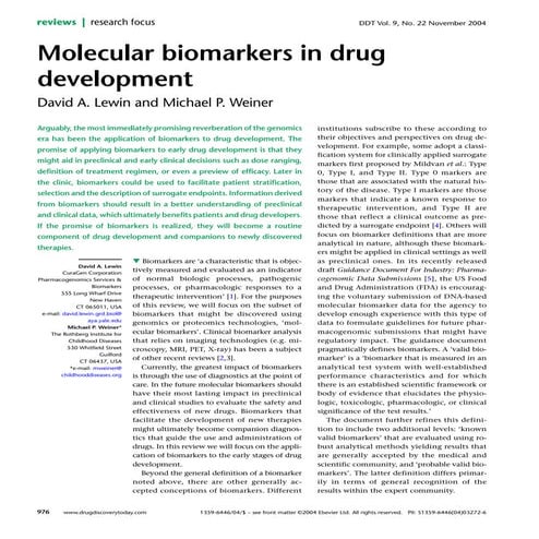 Drug Discovery Today v9p976 | PDF