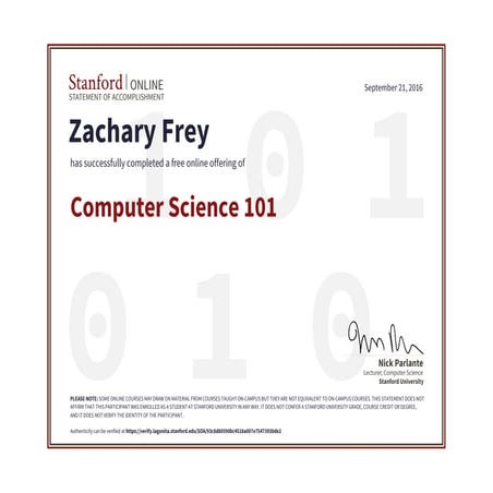 Stanford CS101 | PPT