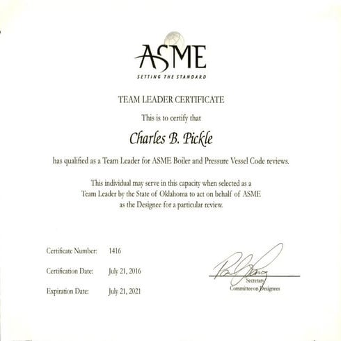 ASME Review Team Leader | PPT