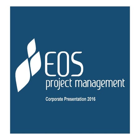 Corporate Presentation 2016 EOS-PM | PPT