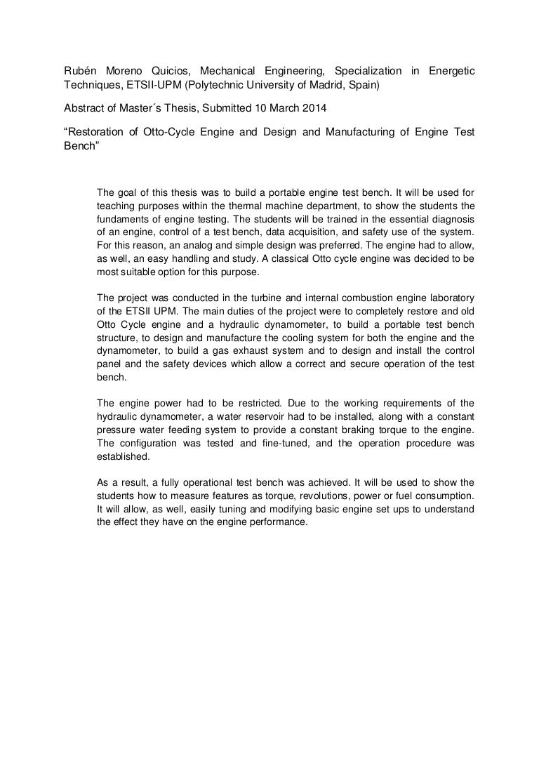 Abstract Of Masters Thesis abstract-of-masters-thesis