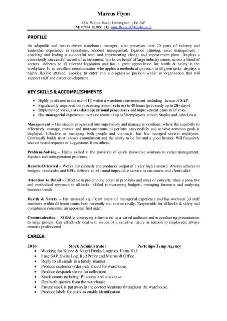 Norrie caven cv | PDF